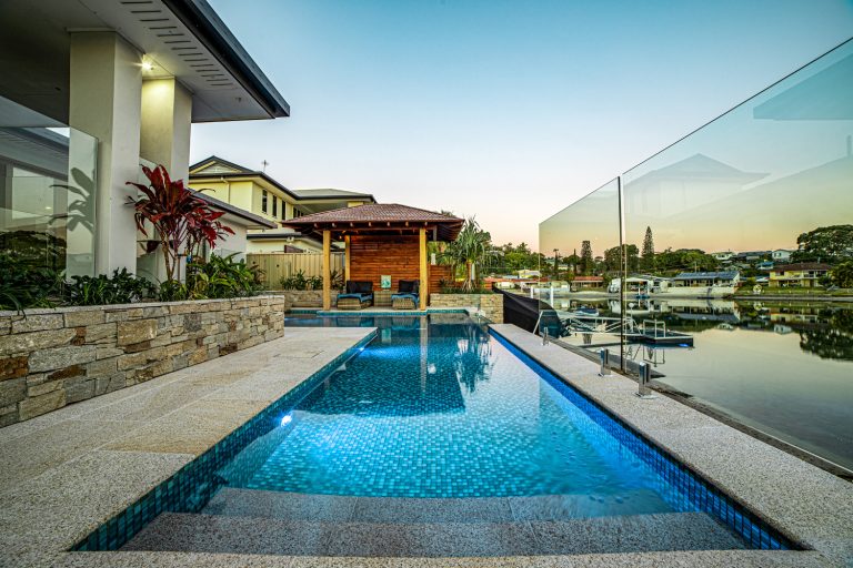 Building a Pool on a Sloping block of Land - Completehome